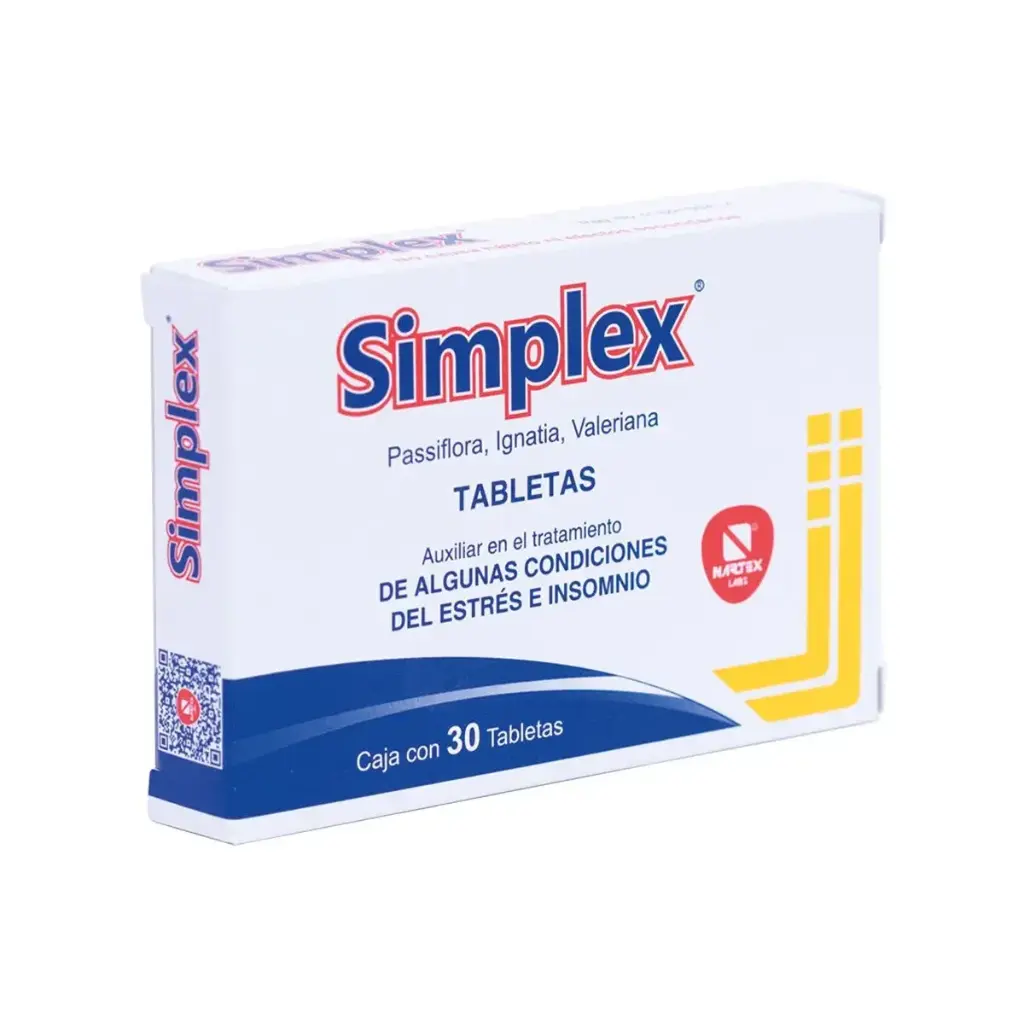 SIMPLEX BALANCE TABLETAS CON 30 | Farmacias MV