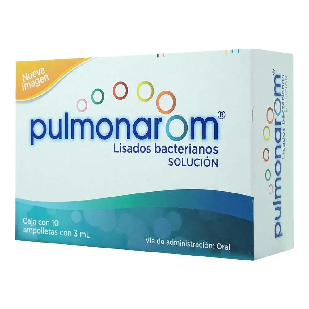 PULMONAROM AMPULA C/10 | Farmacias MV